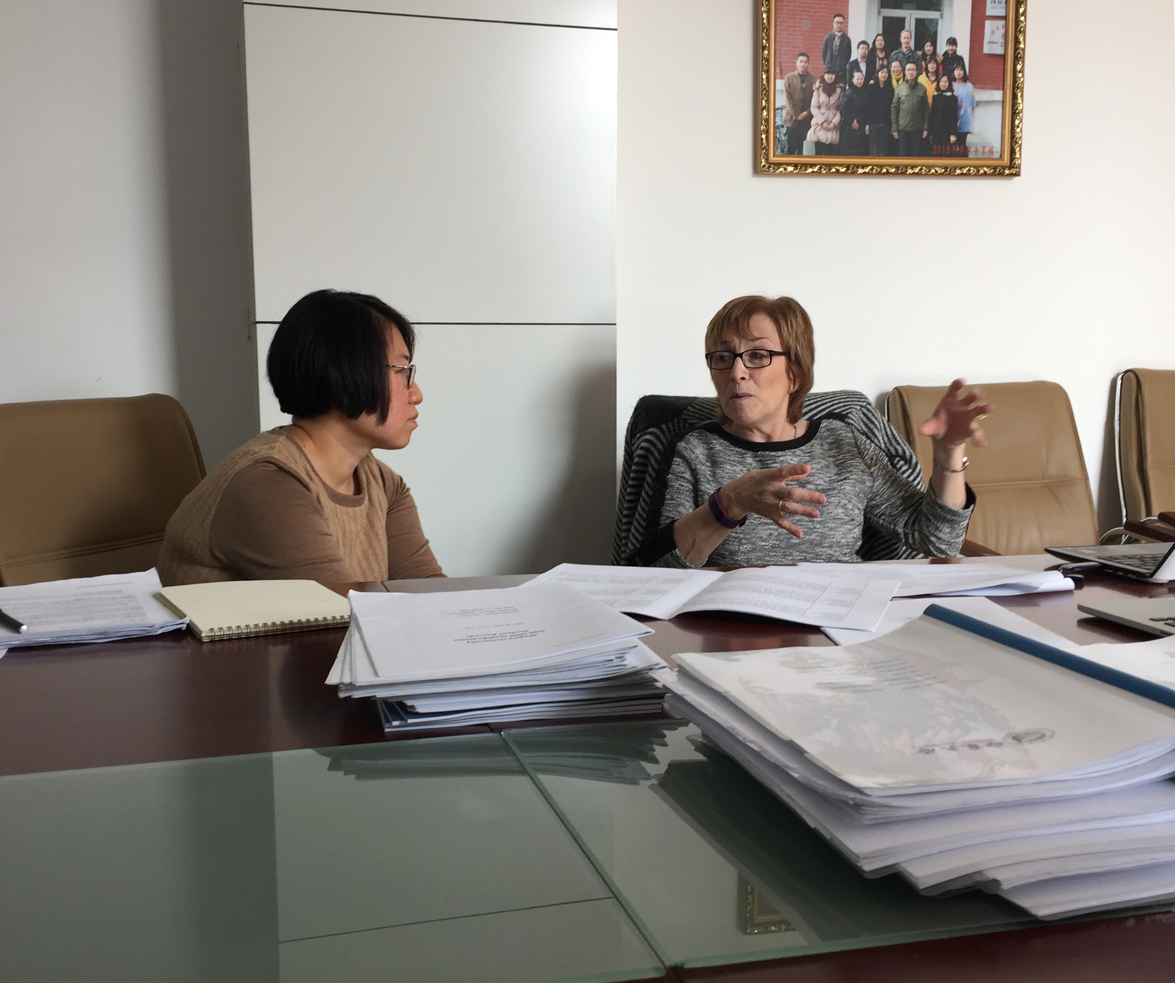 SQA HND项目英国评审专家莅临国际教育学院进行课程外审-宁夏大学对外合作交流处